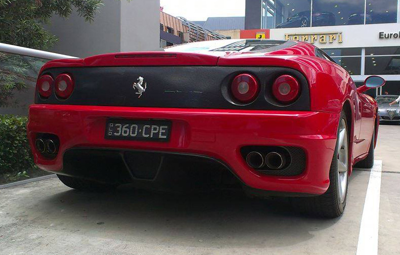Ferrari Number Plates - Numberplates.com.au