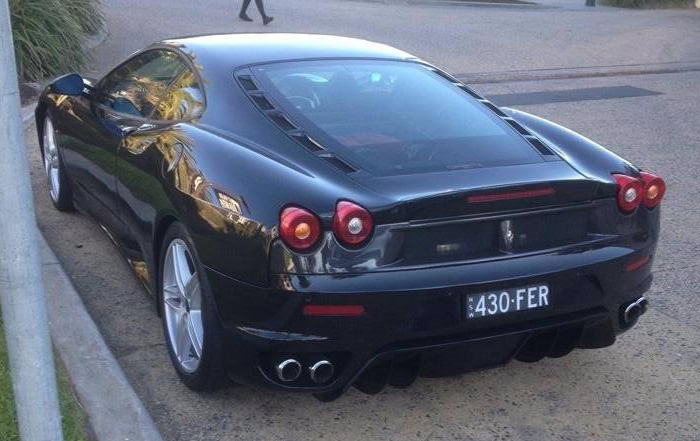 Ferrari Number Plates - Numberplates.com.au