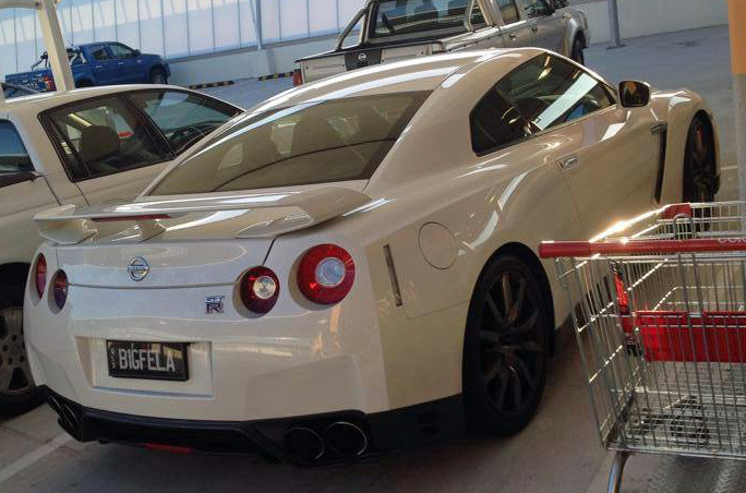 Nissan R35 GTR Number Plates - Numberplates.com.au