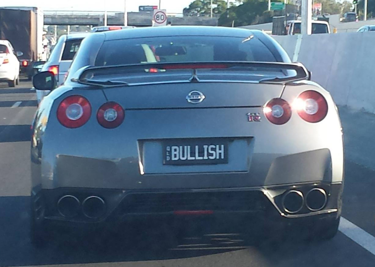 Nissan R35 GTR Number Plates - Numberplates.com.au