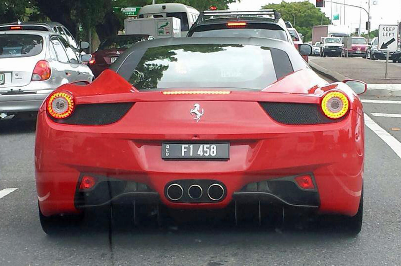 Ferrari Number Plates - Numberplates.com.au