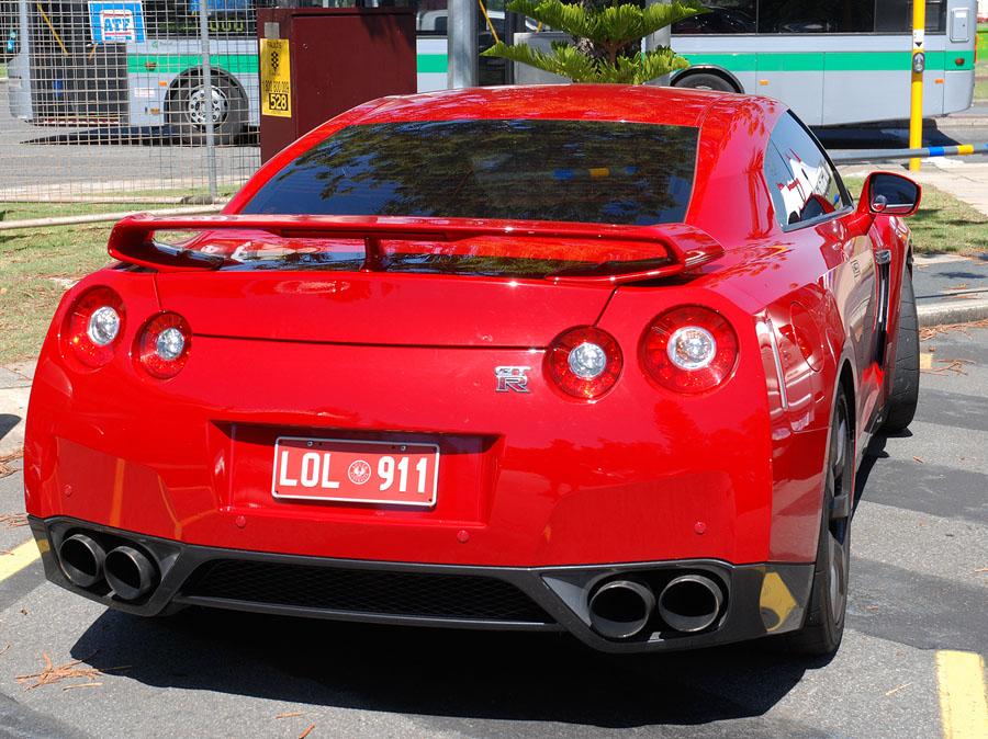 Nissan R35 GTR Number Plates - Numberplates.com.au