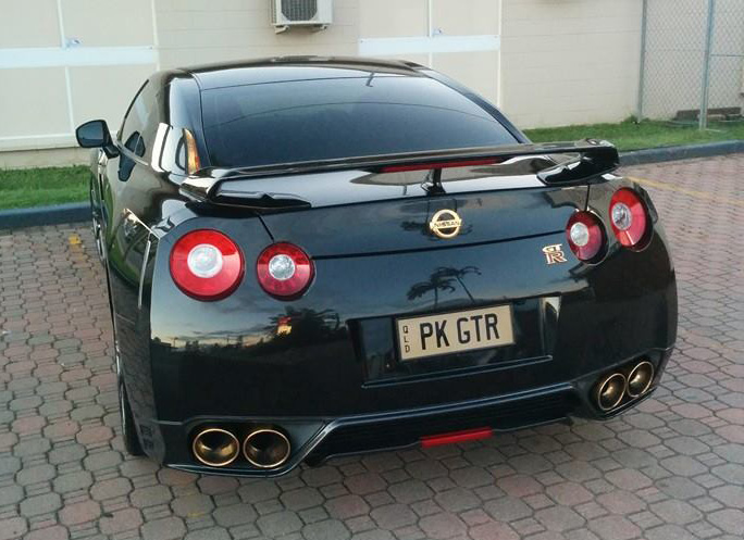 Nissan R35 GTR Number Plates - Numberplates.com.au