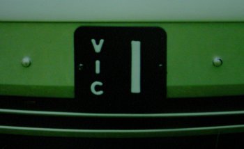 Vic Number Plate - 1 - Numberplates.com.au