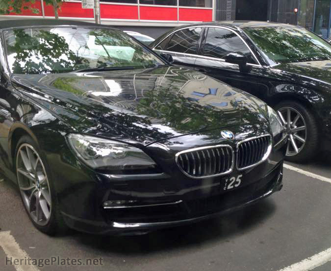 Vic Number Plate - 25 - Numberplates.com.au