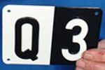 Single Digit Q Plates - Numberplates.com.au