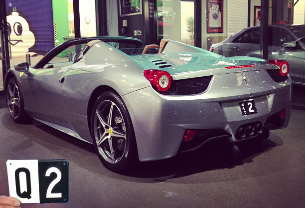 Single Digit Q Plates - Numberplates.com.au
