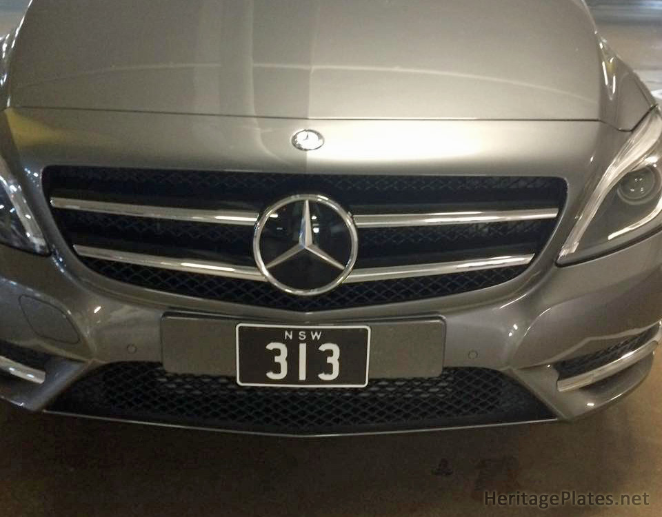 NSW 3 digit heritage plates - 300 to 399 - Numberplates.com.au