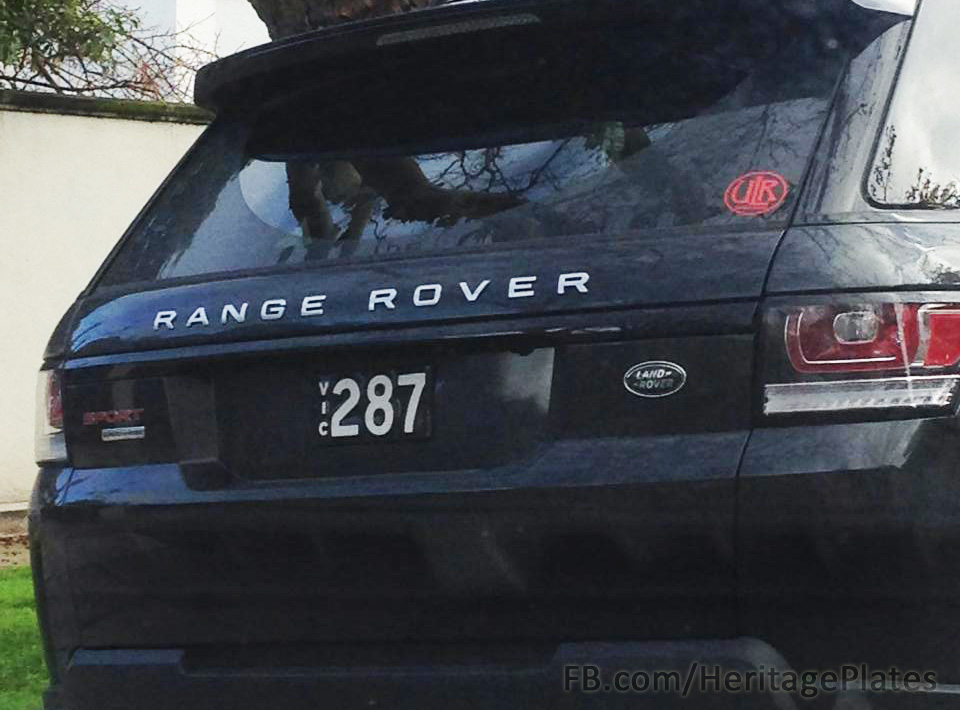 Vic 3 digit heritage plates - 250 to 499 - Numberplates.com.au