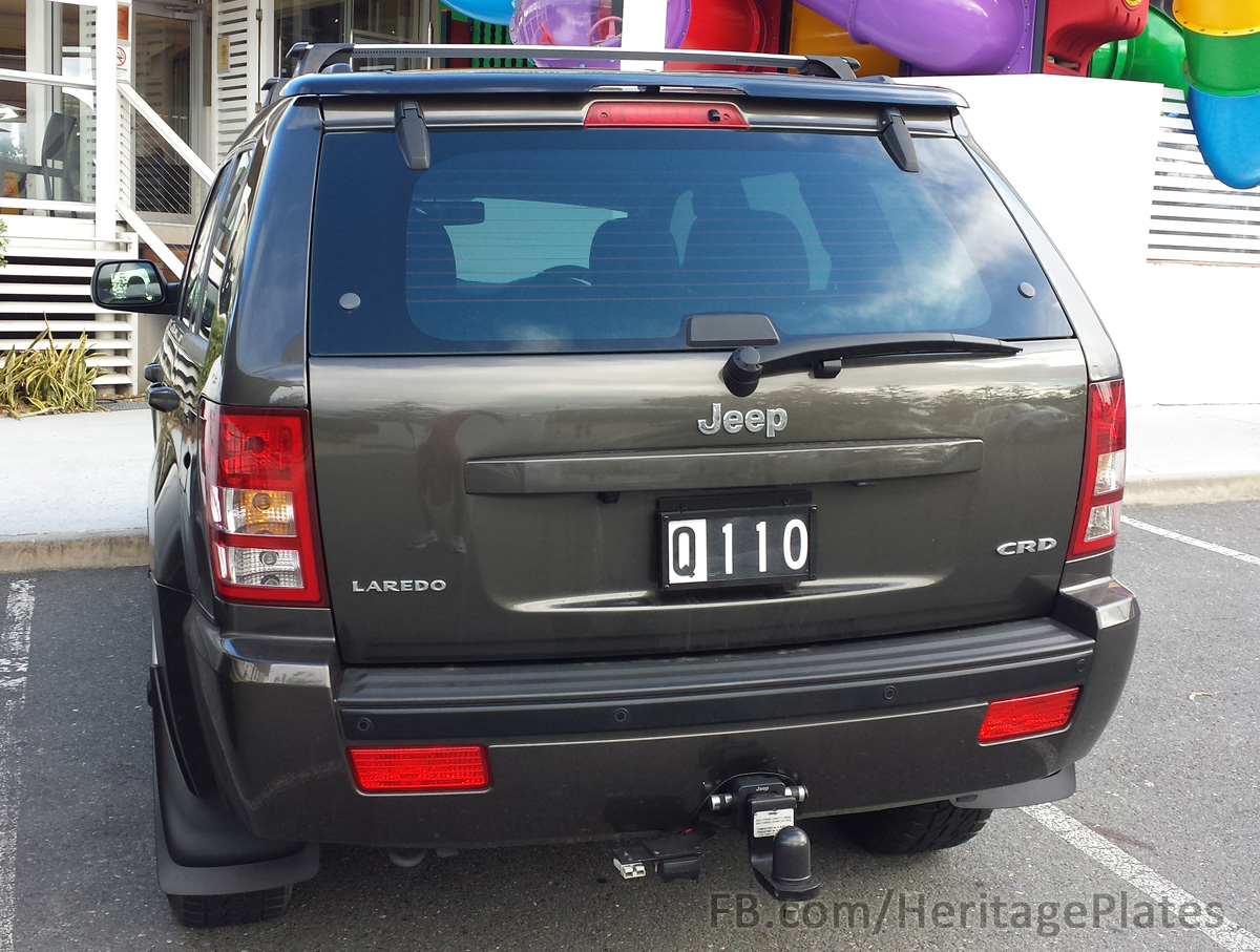 3 Digit Q Plates - Heritage Number Plates - Numberplates.com.au