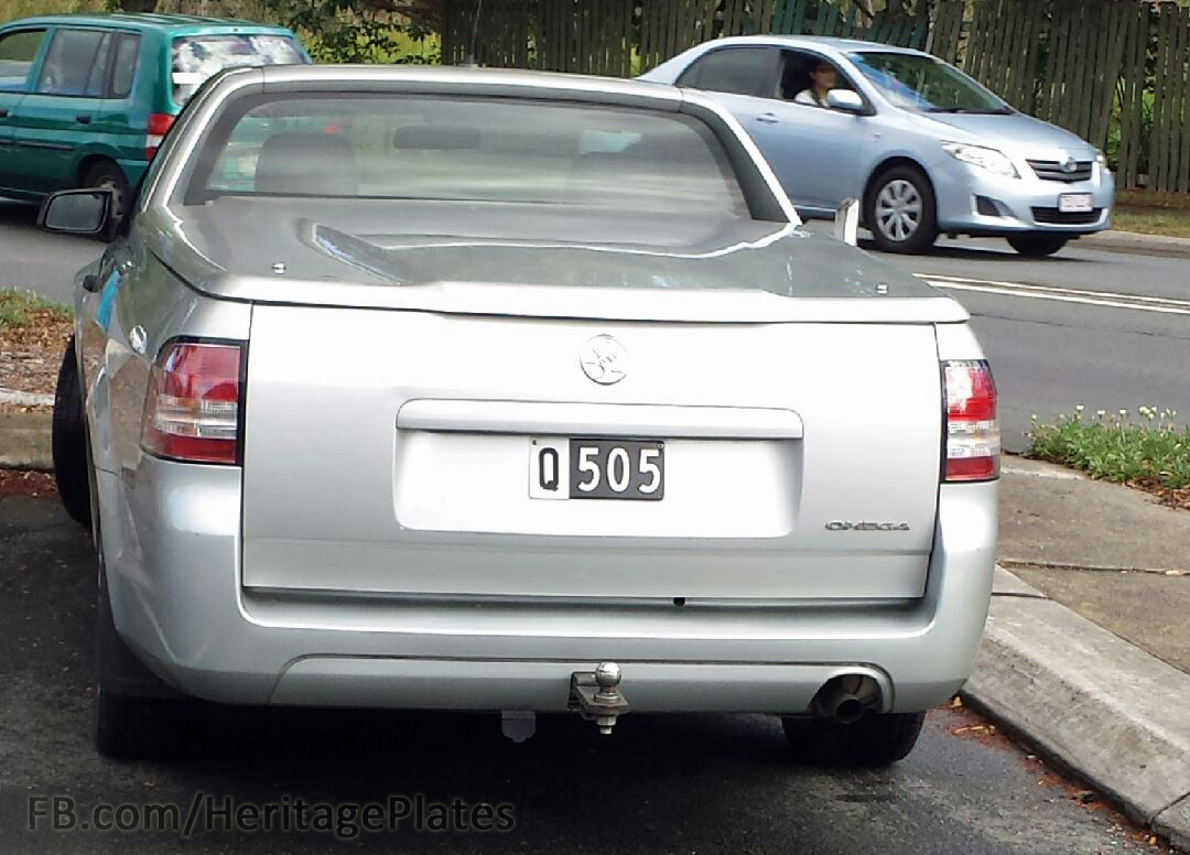 3 Digit Q Plates - Heritage Number Plates - Numberplates.com.au