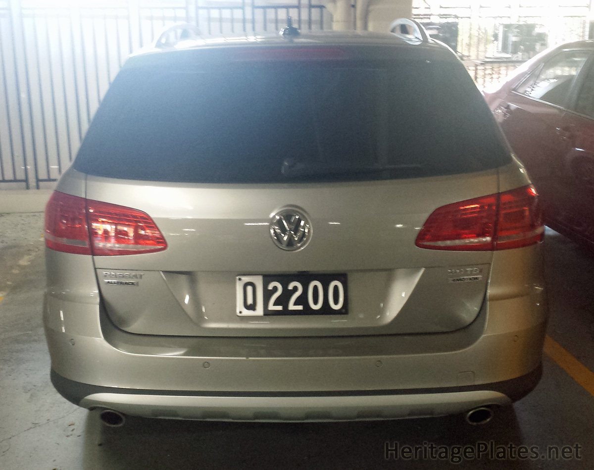 Qld Q Plates - 4 digits and higher - Numberplates.com.au