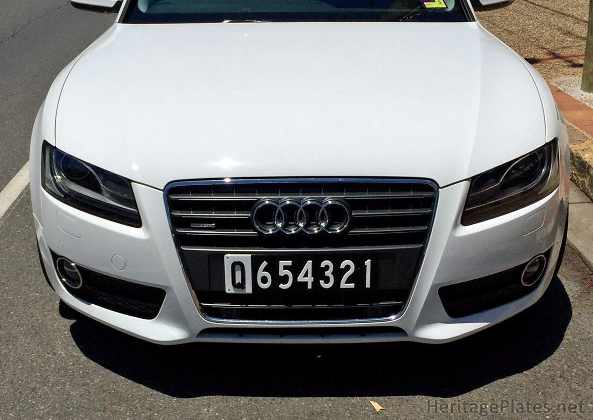 Qld Q Plates - 4 digits and higher - Numberplates.com.au