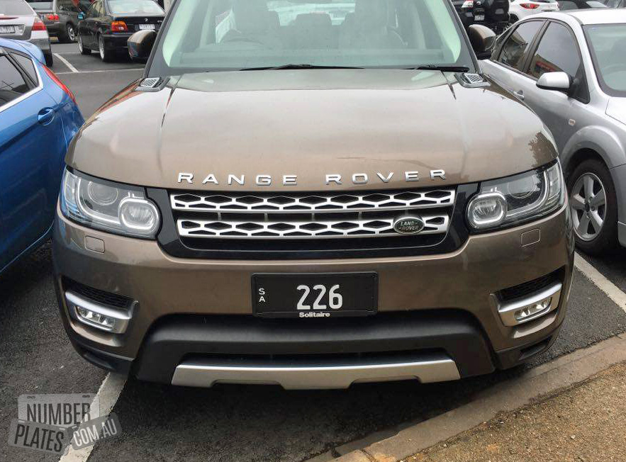 SA 3 digit historic number plates - Numberplates.com.au