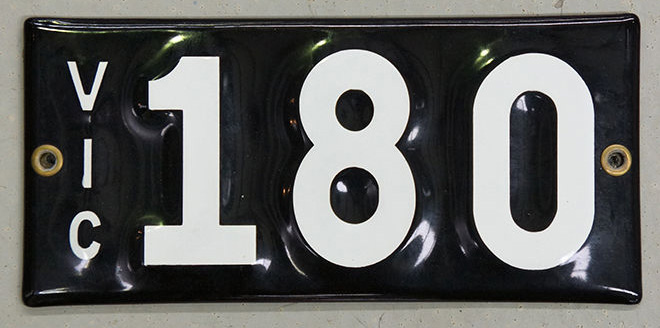 Victorian Heritage Plate Sales Records - Numberplates.com.au