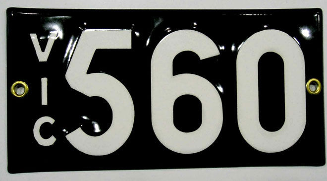 Victorian Heritage Plate Sales Records - Numberplates.com.au