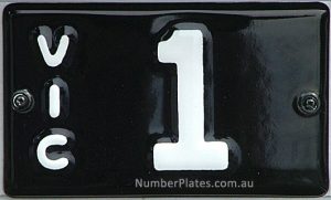 Vic Number Plate - 1 - Numberplates.com.au